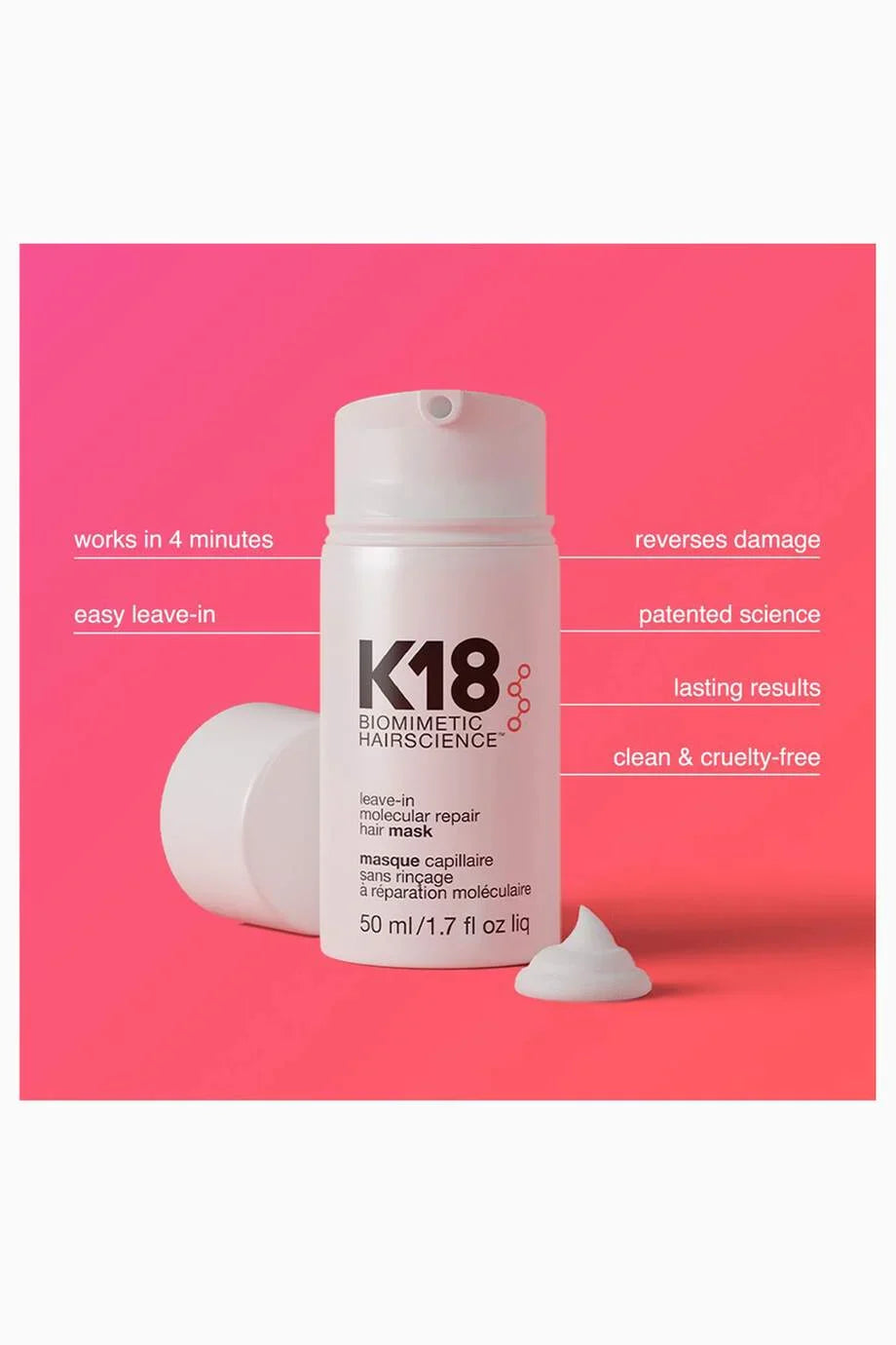 Shop K18 K18 Leave-In Repair Mask 15ml Online in Oman | GhawyOman